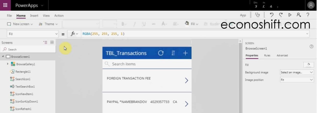 PowerApps Studioの使い方 （PowerAppsの開発環境） | 業務改善＋ITコンサルティング、econoshift：マイク根上